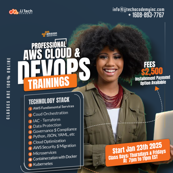 JJ Tech Academy Inc – New Way of Learning, AWS, DevOps, Agile/Scrum ...
