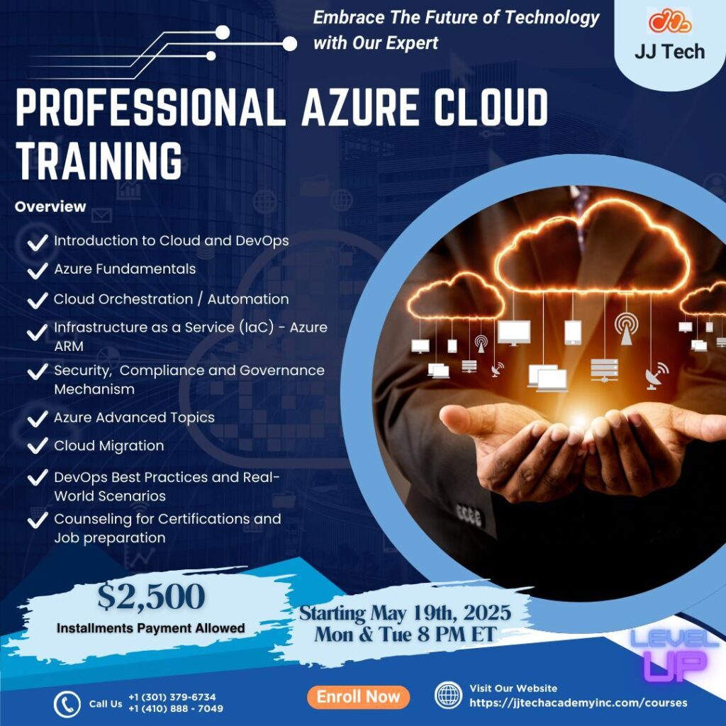JJ Tech Academy Inc – New Way of Learning, AWS, DevOps, Agile/Scrum ...